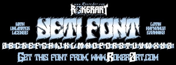 Yeti Font – RokerArt – Graphic Art and Fonts