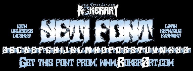 Yeti Font – RokerArt – Graphic Art and Fonts